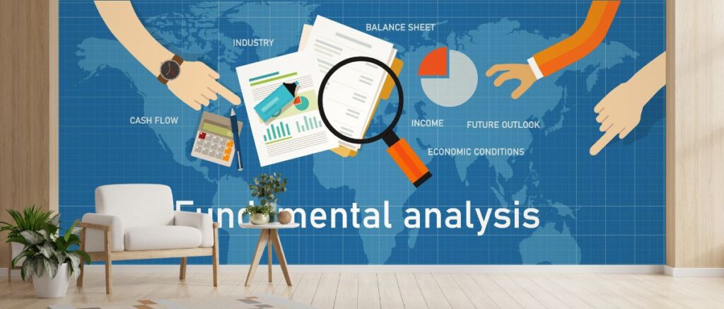 Stock Market Fundamental Analysis Wallpaper for Wall - Magicdecor®
