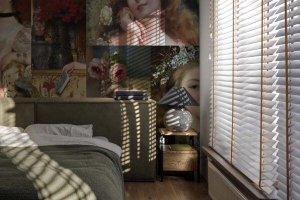 Veronica Art Patchwork Wallpaper Mural, Customized - Magicdecor®