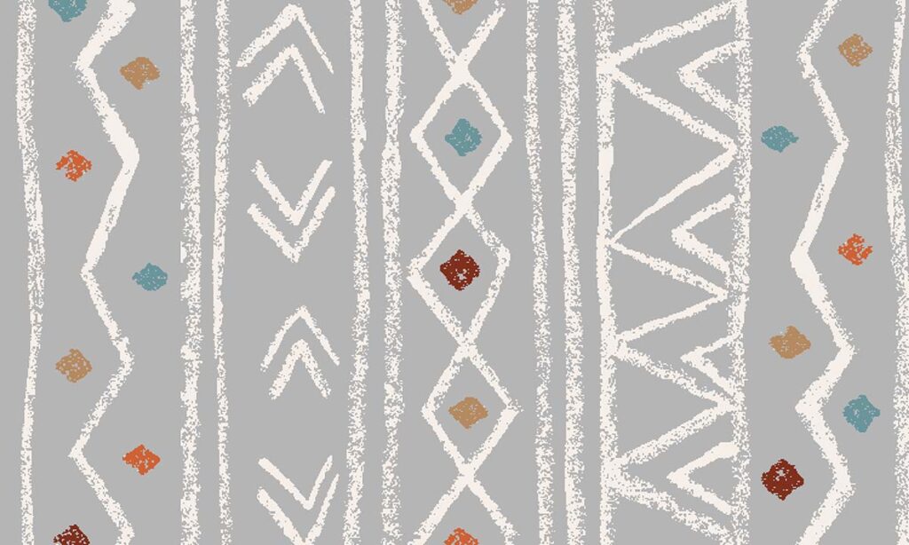 Tribal Nomad Print Wallpaper - Magicdecor®