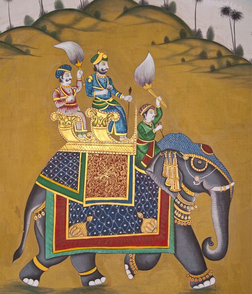 Hathi Raja Wallpaper Mural - Magicdecor®