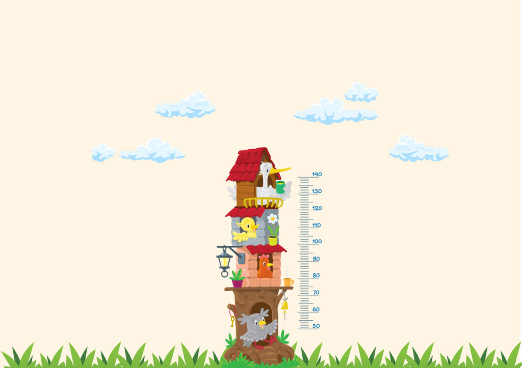 A Fun Way for Children to Measure Their Height - Magicdecor®