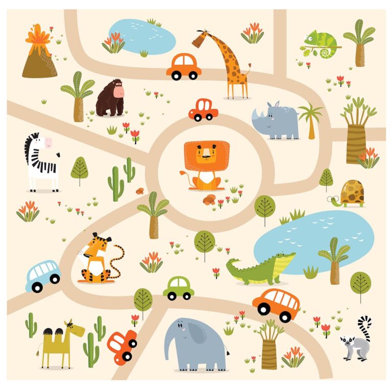 A Fun Kids Games Wallpaper for Wall - Magicdecor®