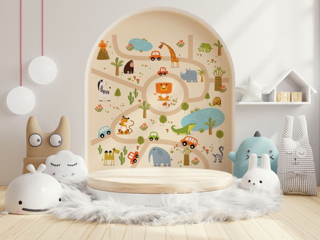A Fun Kids Games Wallpaper for Wall - Magicdecor®