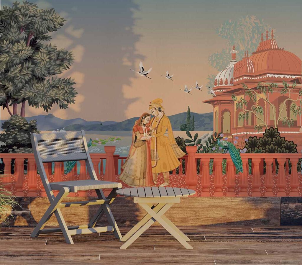 Hira Mandi Timeless Charm Wallpaper - Magicdecor®