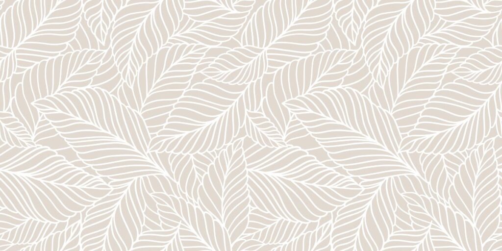 Beautiful Delicate Leaves Pattern Wallpaper Mural - Magicdecor®