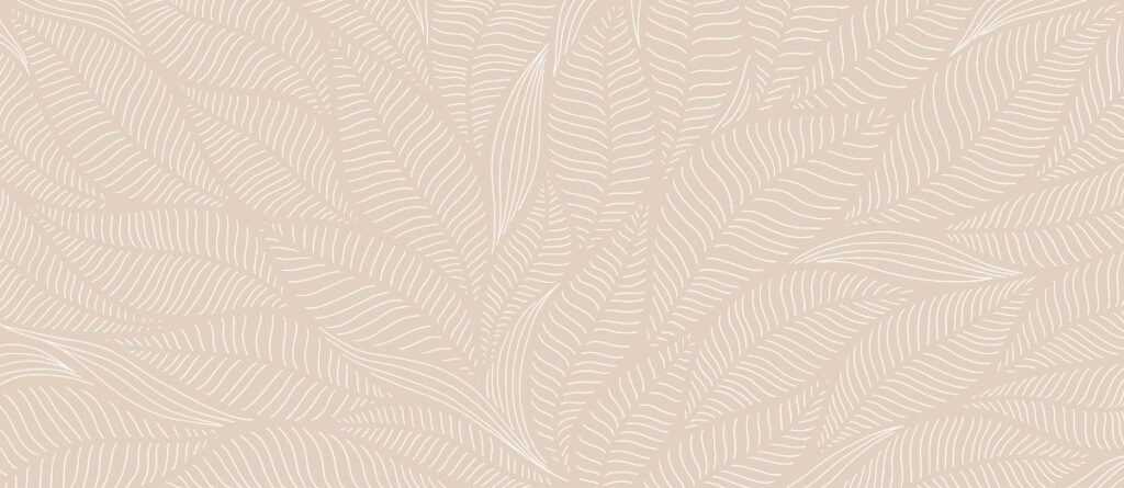 TV Unit Elegant Abstract Leaves Pattern Wallpaper - Magic Decor