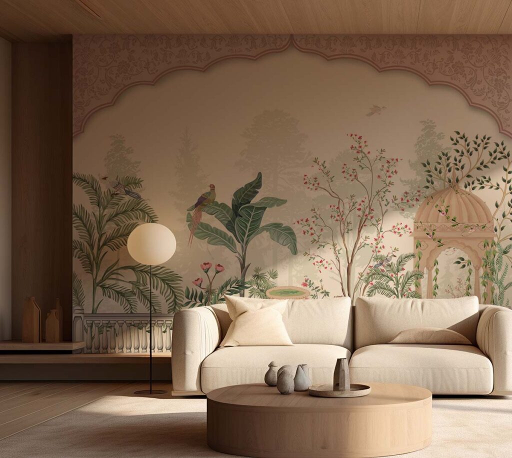 Rajmahal Bagicha Wallpaper Mural, Customized - Magicdecor®