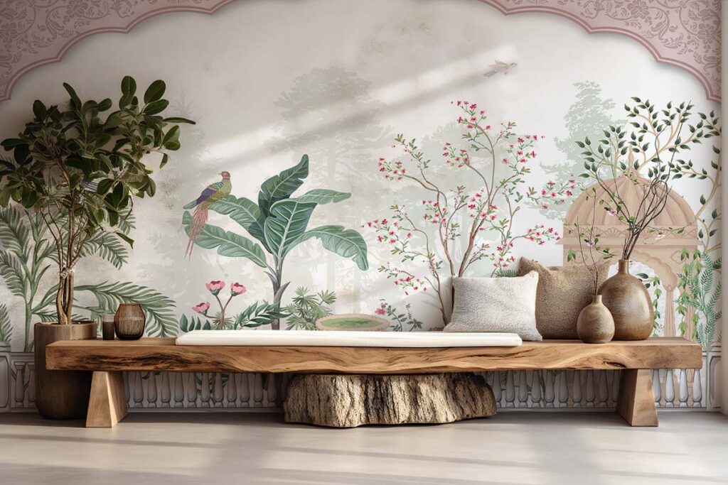 Rajmahal Bagicha Wallpaper Mural, Customized - Magicdecor®