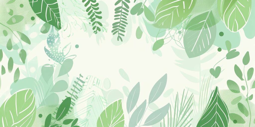 Hanging Leaf Pattern Botanical Wall Mural - Magicdecor®