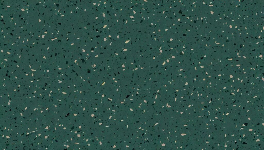 Dark Green Terrazzo Texture Wallpaper - Magicdecor®