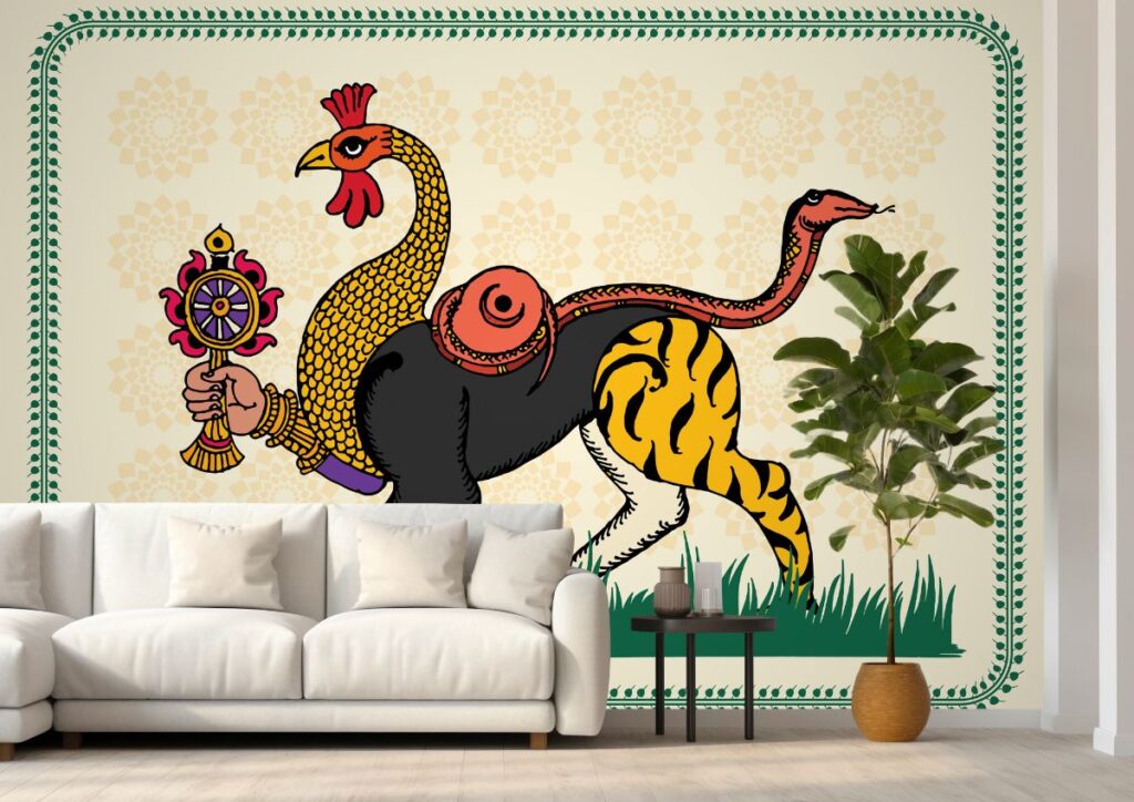 Navagunjara, Creature Composed of Nine Different Animals Wallpaper ...