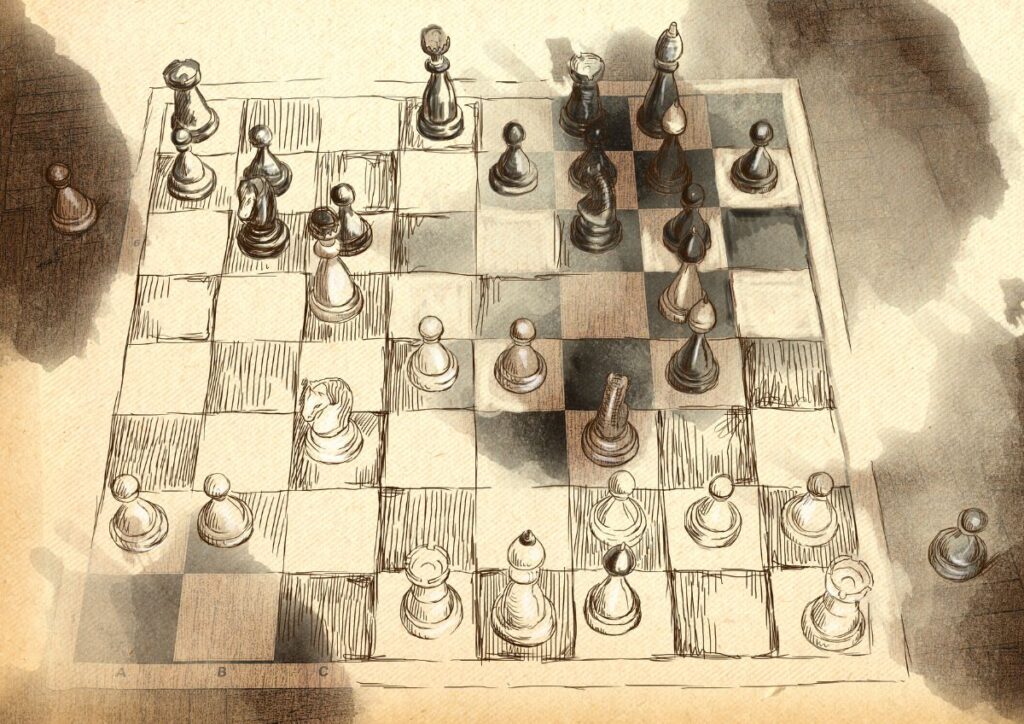 Chess Artistic Wallpaper Mural for Wall - Magicdecor®