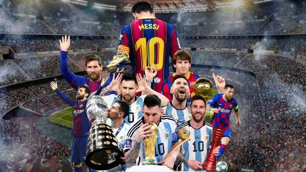 Legendary Footballer Messi Wallpaper for Wall - Magicdecor®