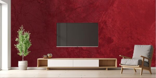 Maroon Mirage Wallpaper Mural - Magicdecor®