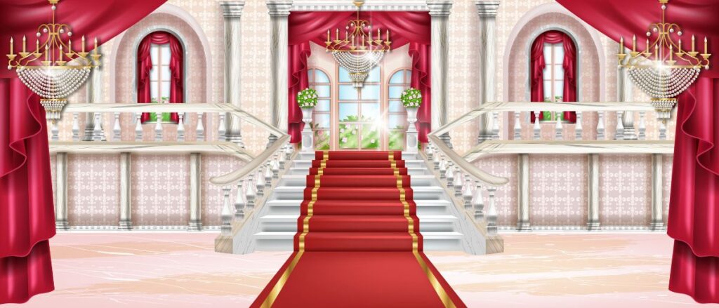 Luxury Castle Hall Wallpaper Mural for Wall - Magicdecor®