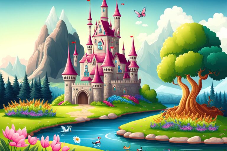 Rang Mahal, Beautiful Princess Castle Scenery Wallpaper Mural - Magicdecor®