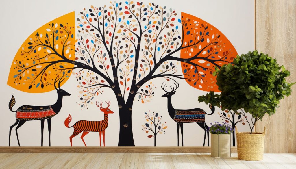 Whispering Triad Wallpaper Mural - Magicdecor®