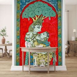 Pattachitra Painting Wallpaper Mural - Magicdecor®