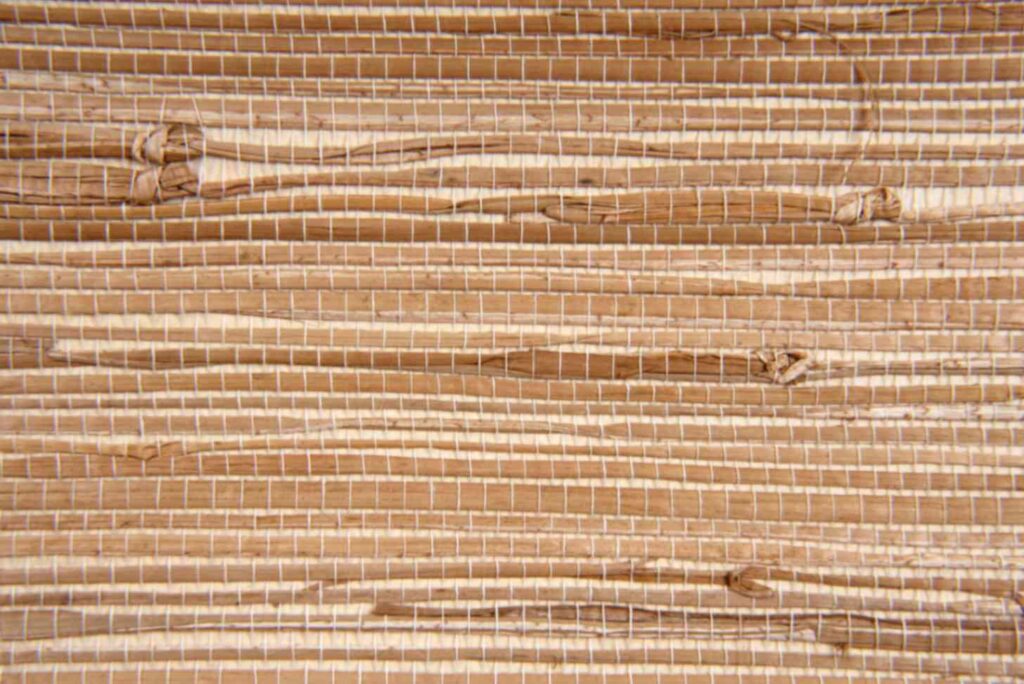A Grass Cloth Texture Wallpaper in a Wood Pattern - Magicdecor®
