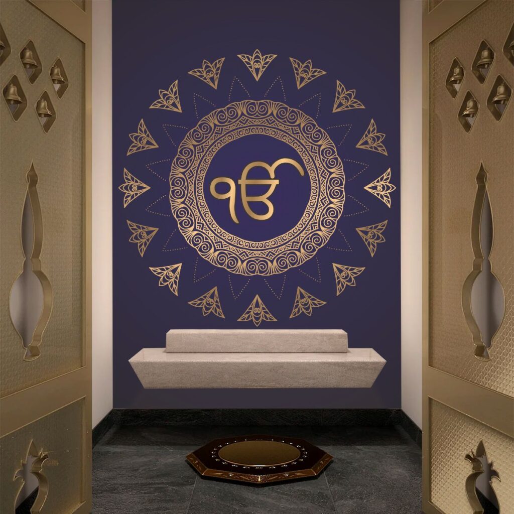 Divine Ek Omkar Mural for Wall - Magicdecor®