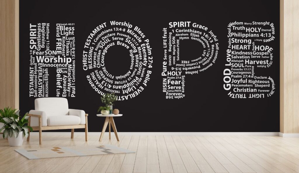 Hope Wallpaper for Wall - Magicdecor®