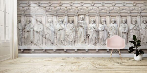 Jesus Christ with Apostles Wallpaper Mural for Wall - Magicdecor®