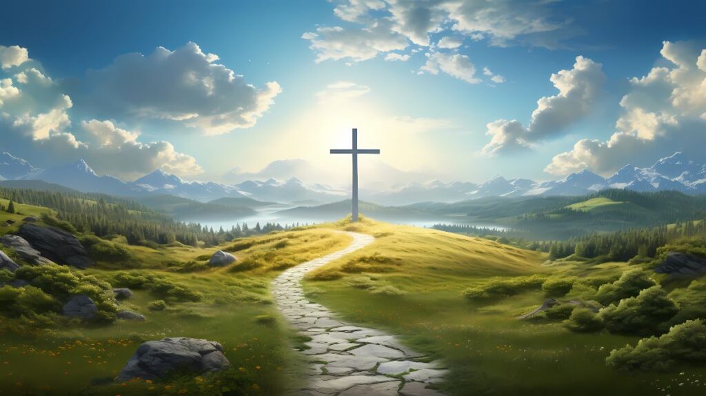 Path to God Wallpaper Mural - Magicdecor®