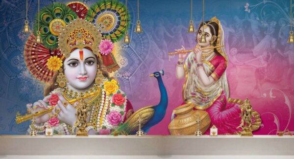Yugal Kishore Wallpaper Mural - Magicdecor®