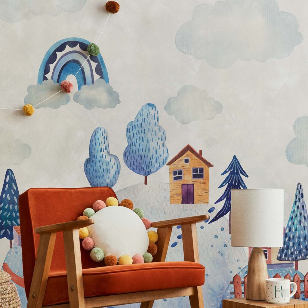 Boho Monsoon Wallpaper Mural - Magicdecor®