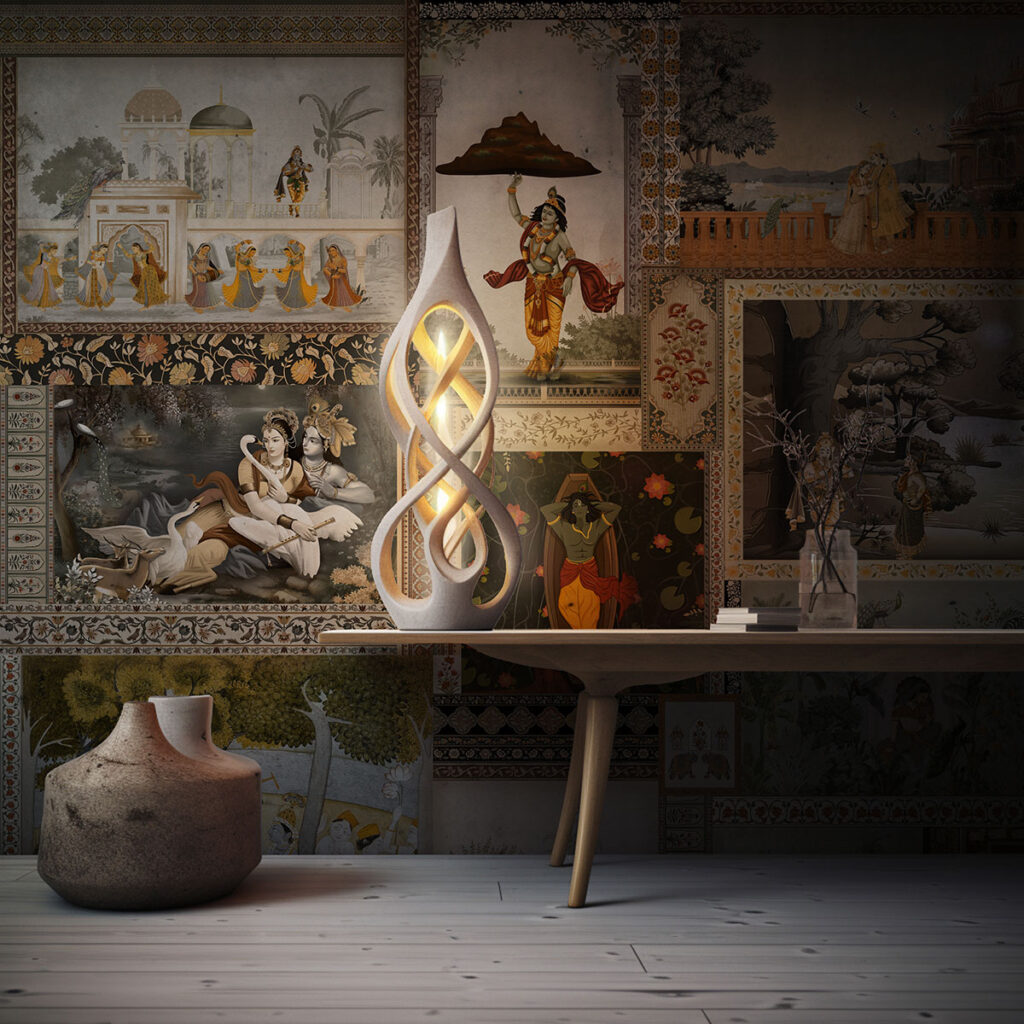 Madhav Bagicha Wallpaper Mural, Customized - Magicdecor®