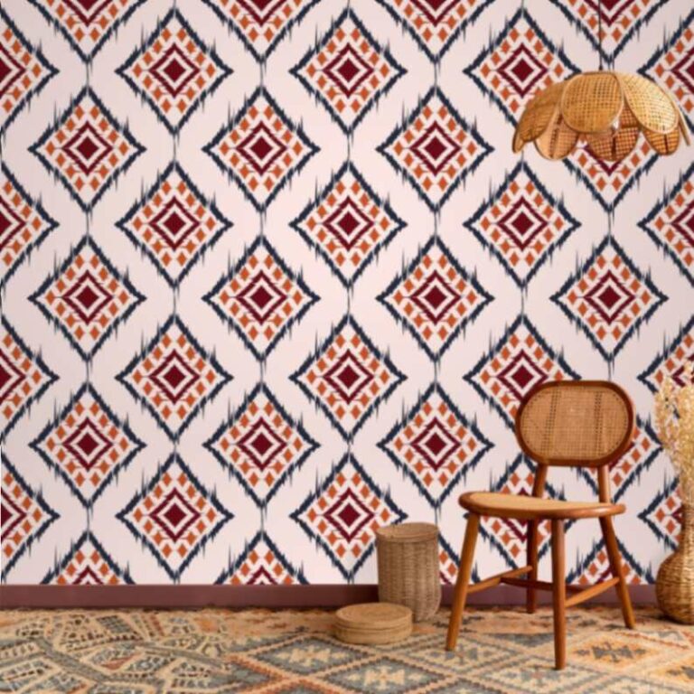 Ethic Fabric Pattern Wallpaper for Wall - Magicdecor®