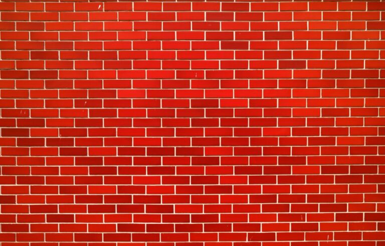 Crimson Red Bricks Mural Wallpaper - Magicdecor®