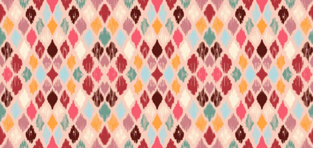 Pattern of Seamless Colorful Squares Wallpaper Mural - Magic Decor