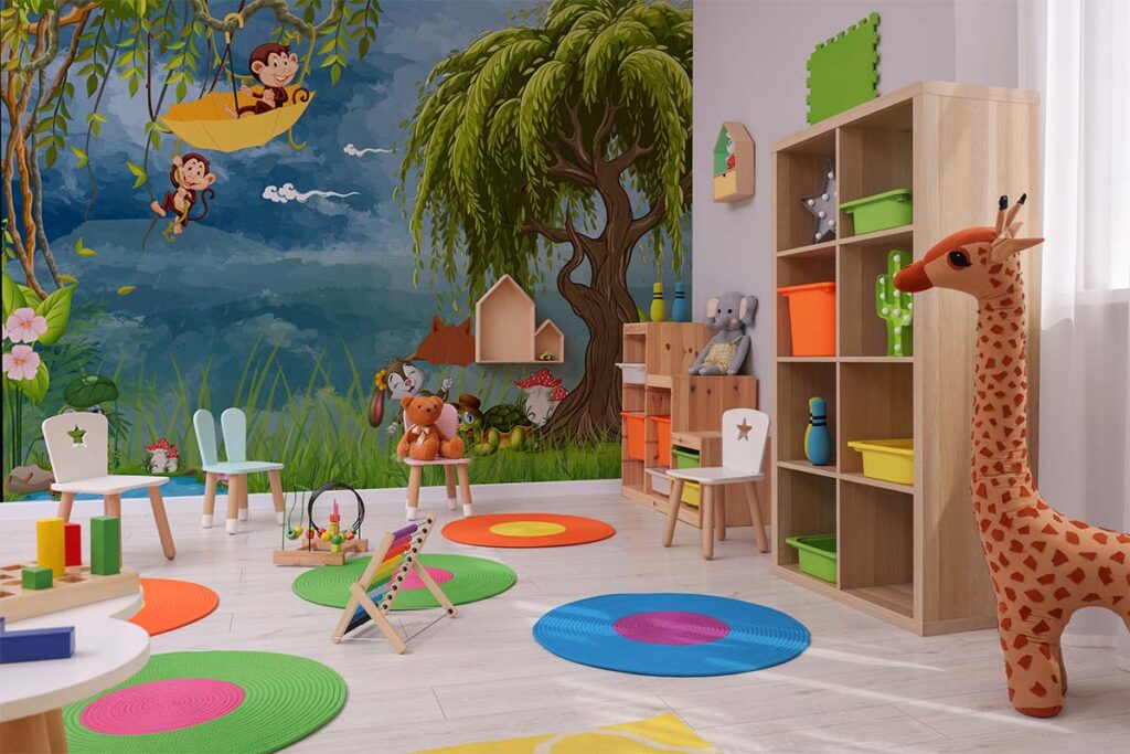 Rainforest Rhythms Mural Wallpaper, Customized - Magicdecor®