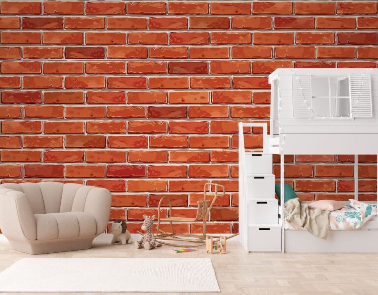 Heritage Red Bricks Mural Wallpaper - Magicdecor®