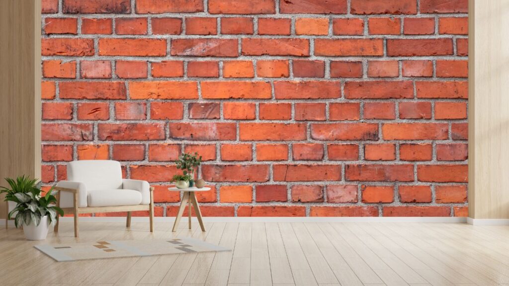 Red Brick Nostalgia Mural Wallpaper - Magicdecor®