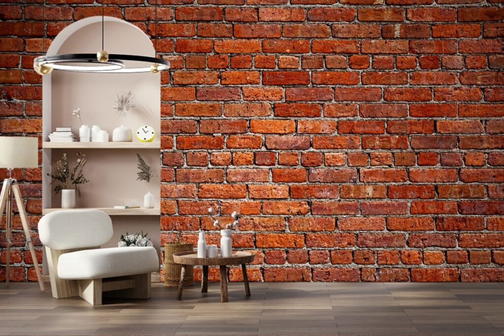 Red Brick Revival Mural Wallpaper - Magicdecor®
