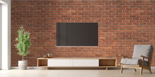 Rustic Red Bricks Mural Wallpaper - Magicdecor®