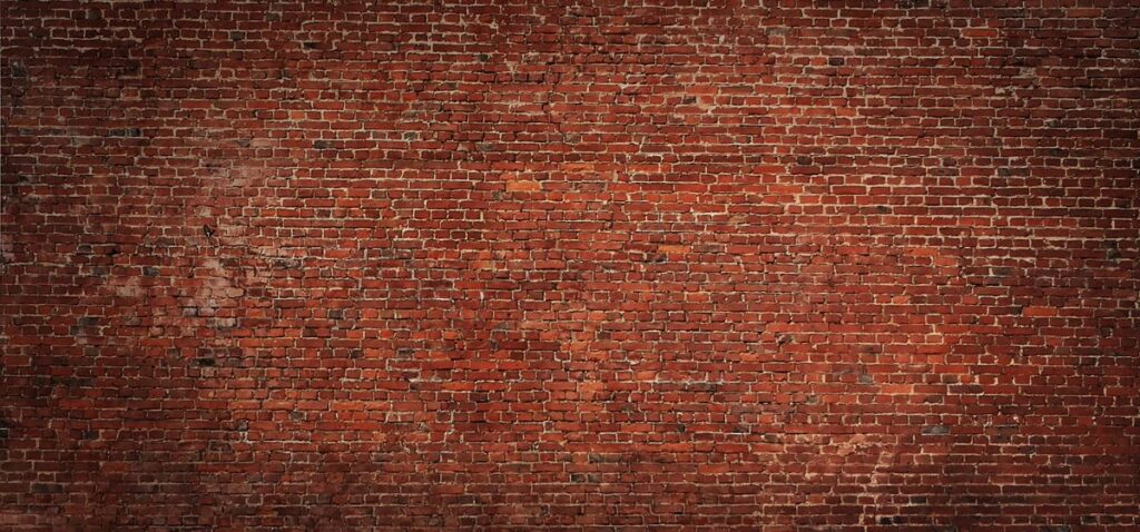 Wide Angle Vintage Red Brick Wall Mural Wallpaper - Magicdecor®