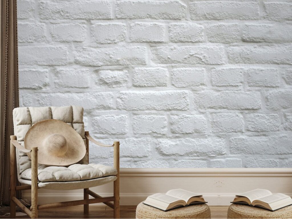 Timeless White Bricks Mural Wallpaper - Magicdecor®