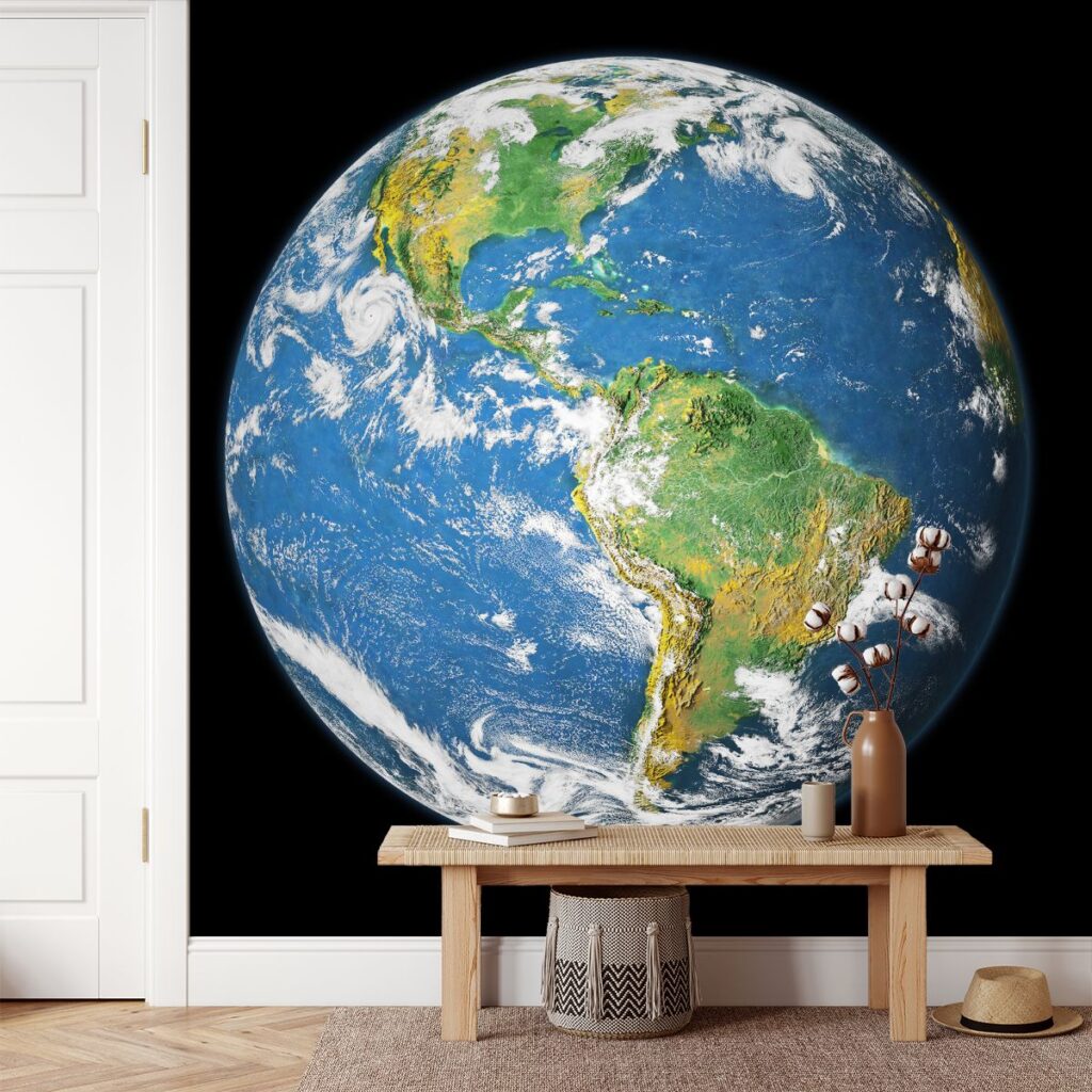 Beautiful Planet Earth Wallpaper Mural for Wall - Magicdecor®