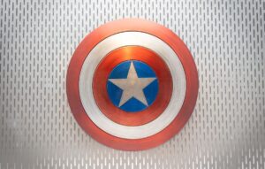 Captain America's Shield Wallpaper for Wall - Magicdecor®