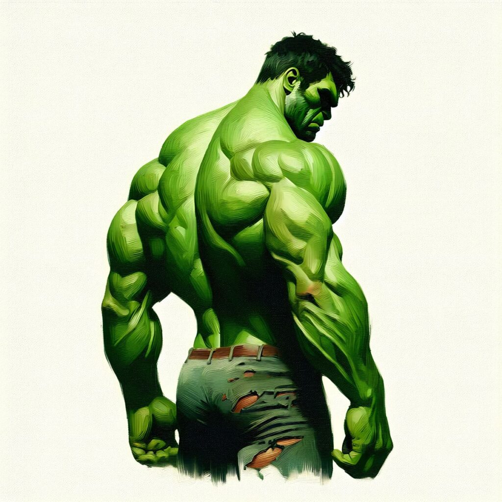 Gamma Power Mighty Hulk Wallpaper Mural - Magicdecor®