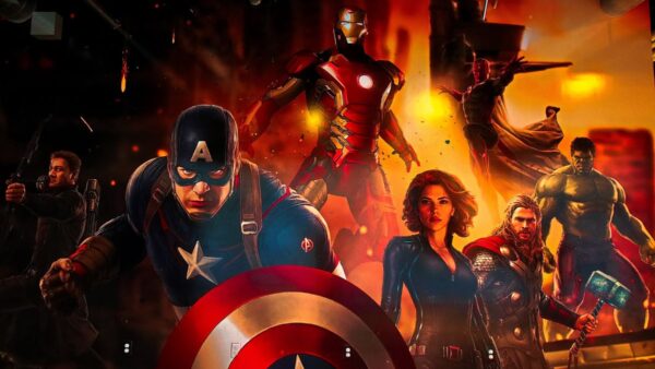Mighty Avengers Wallpaper Mural - Magicdecor®