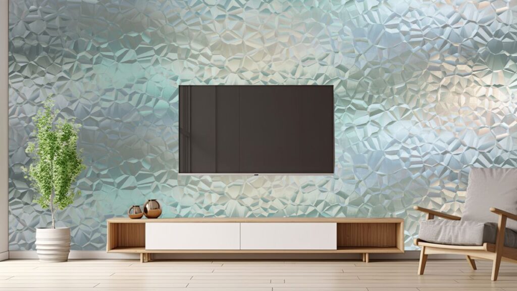 Crushed Texture Mirror Wallpaper Mural - Magicdecor®