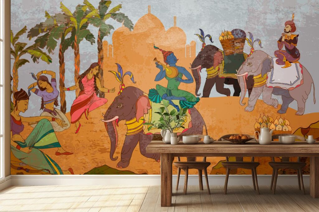 Arabian Nights Magical Wallpaper Mural - Magicdecor®