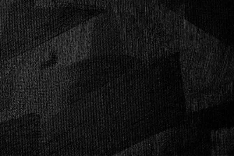 Black Abstract Paint With a Brush Texture Wallpaper Mural - Magicdecor®