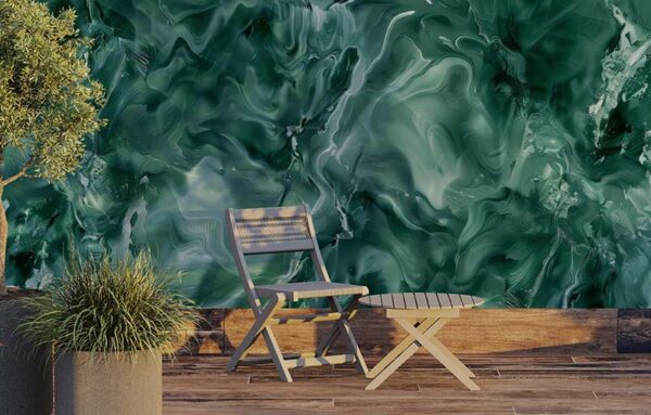 Smaragd Emerald Texture Mural Wallpaper - Magicdecor®
