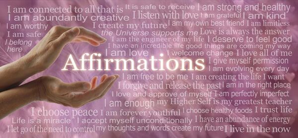 Daily Affirmations For A Better Life Wallpaper Mural - Magicdecor®