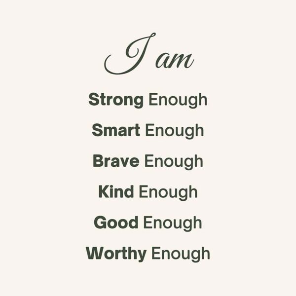 I Am Strong Enough Wallpaper Mural - Magicdecor®